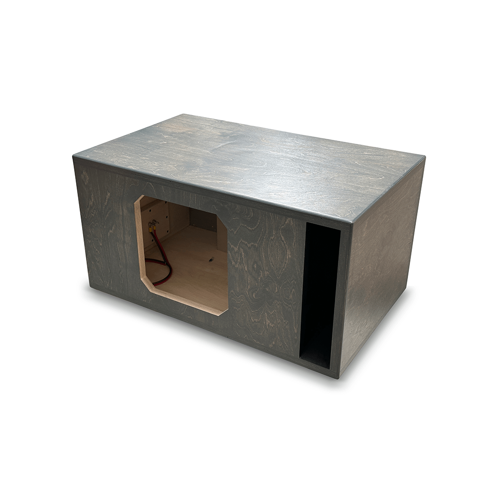 Kicker Single 10" L7X Ported Enclosure - bassheadsupply.com