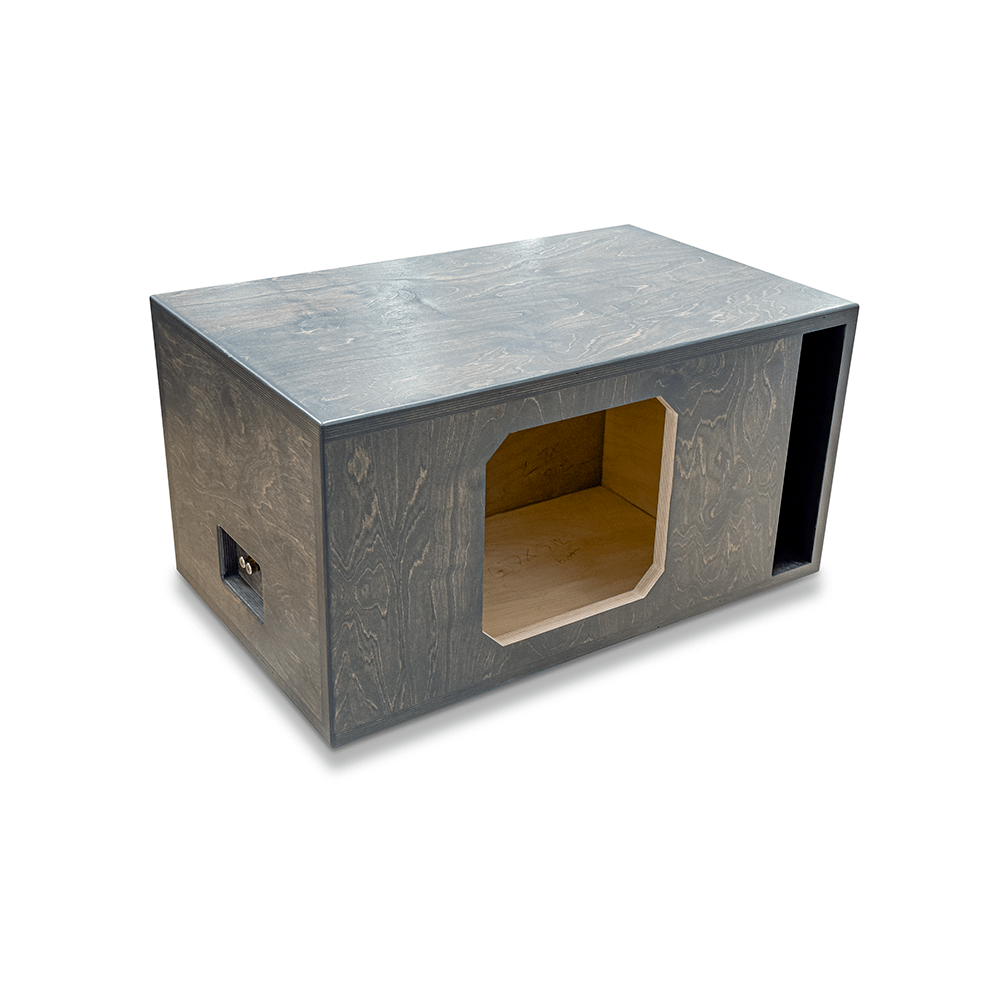 Kicker Single 12" L7X Ported Enclosure - bassheadsupply.com