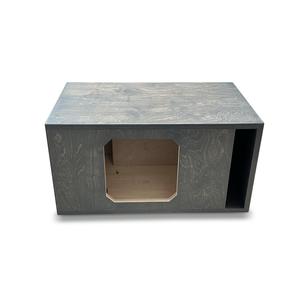 Kicker Single 10" L7X Ported Enclosure - bassheadsupply.com