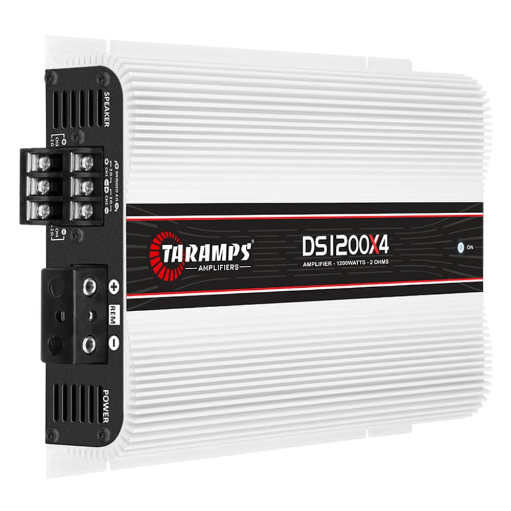 Taramps DS 1200x4 2-Ohm - 1200w 4-Channel Amplifier
