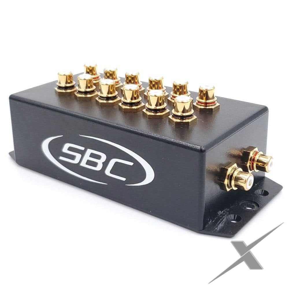 SBC "Cock Box" RCA Distribution Block 1 to 6 Pair