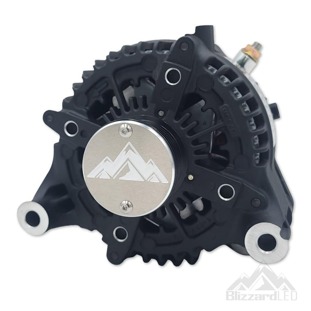 BlizzardLED 1991-2001 Jeep Cherokee XJ 4.0L 250a High Output Alternator