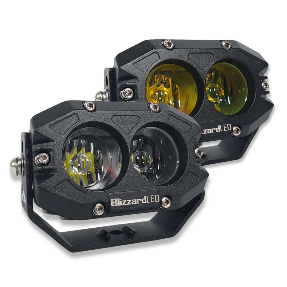 BlizzardLED Performance Series 4" 30w Single Row Auxiliary LED Driving ...