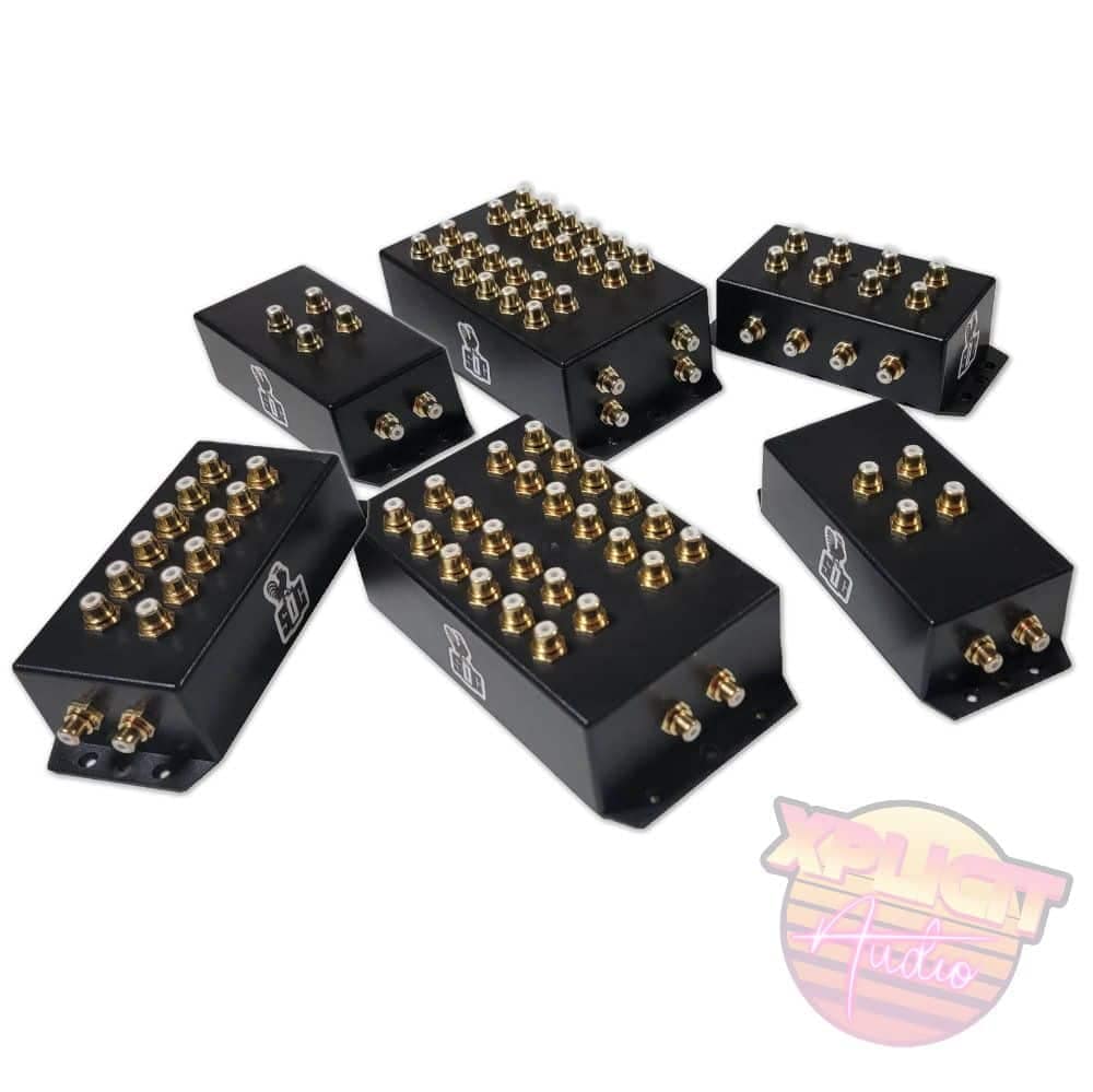 SBC "Cock Box" RCA Distribution Block 1 to 5 Pair